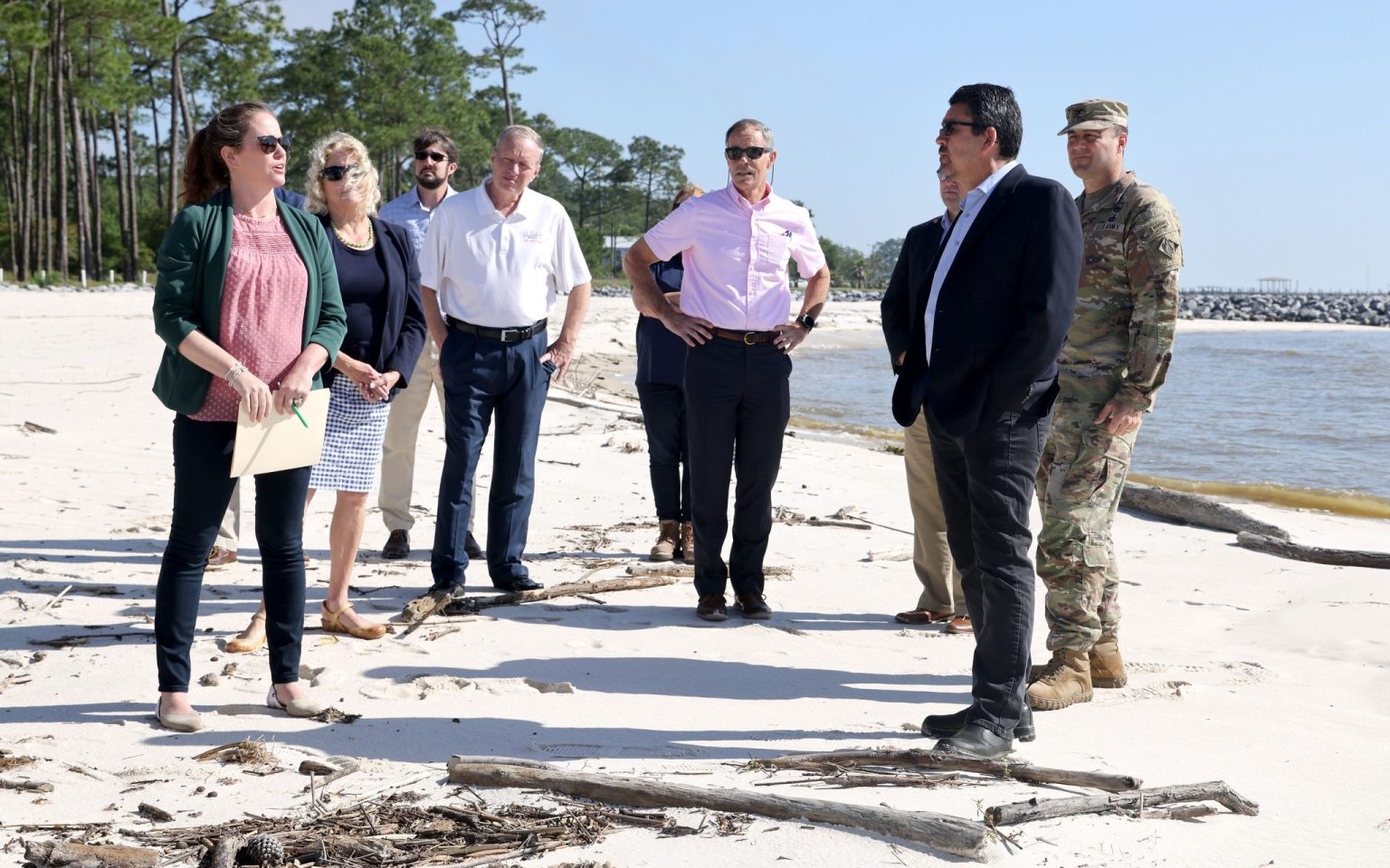 An Earth Day Tour by Assistant Secretary of the Army to an EWN Proving ...